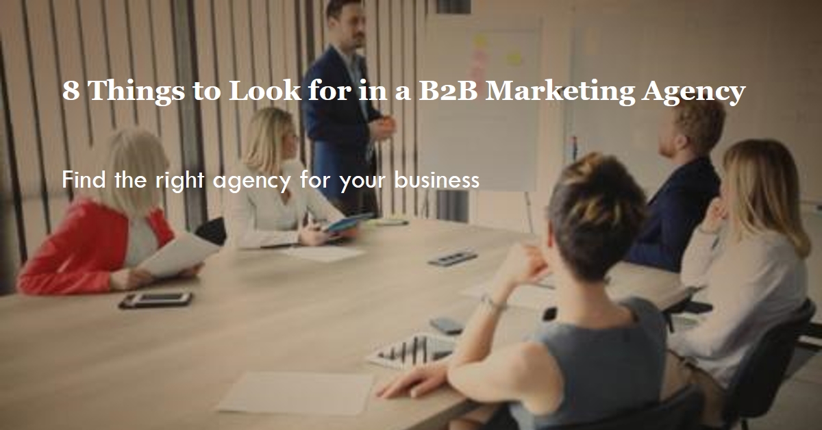 8 Things to Look for in a B2B Marketing Agency | This Is Wall